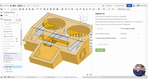 Sneak Peek Openbom For Onshape Save Item Command Openbom