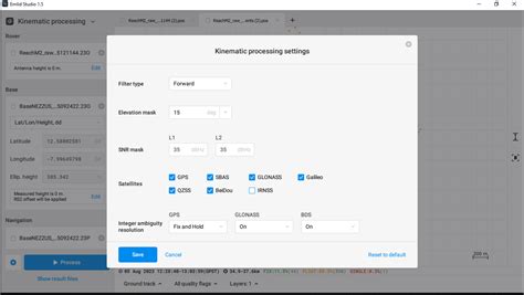 No Fix Solution With Ppk Static Kinematic Processing Emlid
