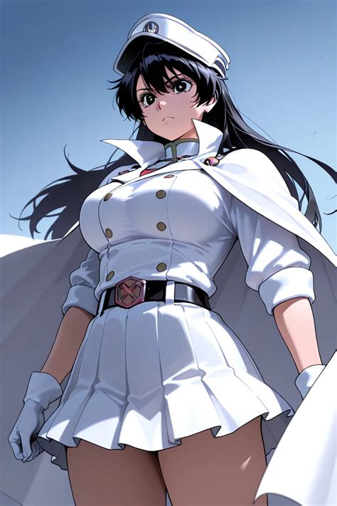 ソロ、bambietta Basterbine Long Hair Black Hair Black Eyes Large