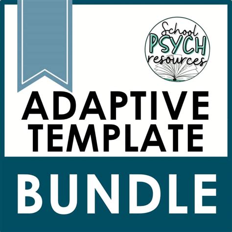 Adaptive Functioning Assessment Template Bundle School Psychologist Adaptive Functioning Assessment Template Bundle School Psychologist