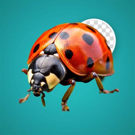 Premium Psd Ladybug Elevation Front View Isolated