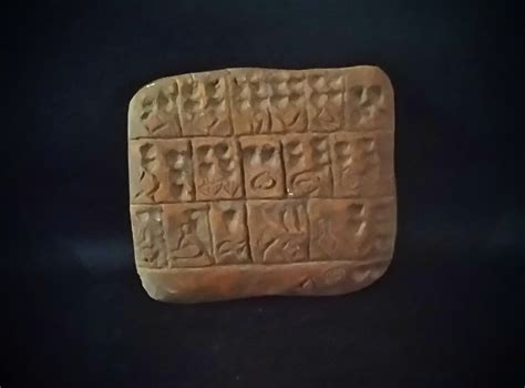 Old Sumerian Clay Tablet Uruk Iv 32nd C Bc 50x57x21 Cm Etsy