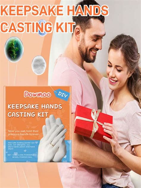 3d Plaster Hand Model Making Kit Plaster Powder And Modeling Powder For Diy Mold Casting Shein