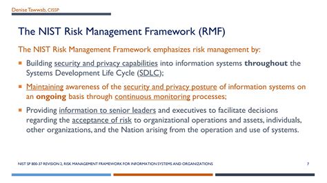 Understanding the NIST Risk Management Framework: 800-37 Rev. 2 | PDF