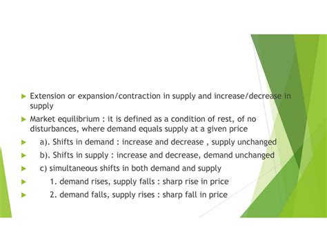 Ppt 5 Lecture Notes 2 Extension Or Expansioncontraction In Supply