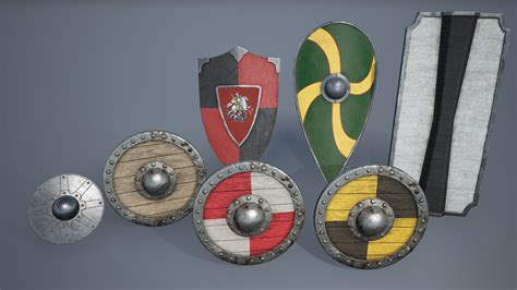 Medieval Shields Types