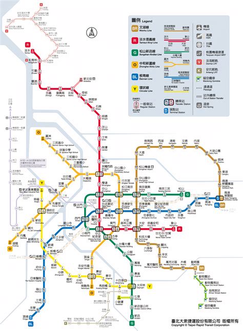 台北捷運路線圖總覽》台北捷運票價、時刻表、置物櫃使用資訊一次看 Roocash