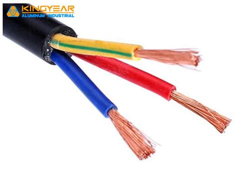 3 Core 4mm2 Copper Power Control Cable Size Cable 5x6 Pvc Cable 3x6 3