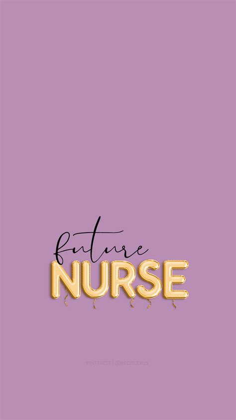 Nursing Student Future Nurse Wallpaper