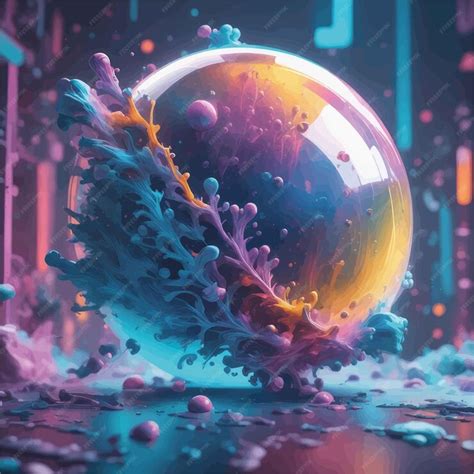 Premium Vector Colorful 3 D Abstract Futuristic Backgroundcolorful 3 D Abstract Futuristic