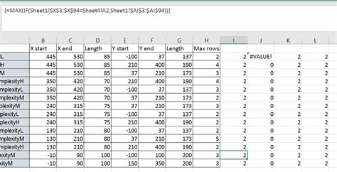 Excel Array Formula Does Not Change Reference Cells Stack Overflow