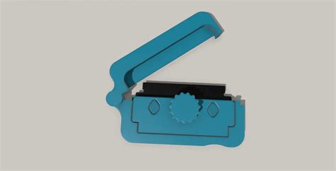 Foldable Razor Blade Holder By Masambi Makerworld