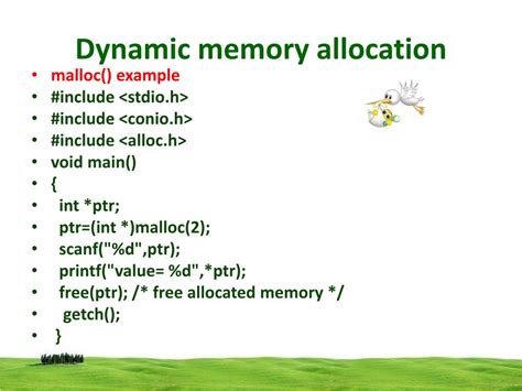 Ppt Dynamic Memory Allocation Powerpoint Presentation Free Download Id