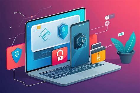 Premium Photo Two Factor Authentication Concept Illustration