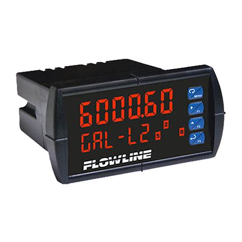 Flowline Dataview® Li55 Level Sensor Controller And Display W 4 Relays 4 20 Ma Repeater John M