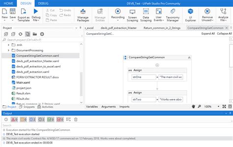 How To Compare Two Strings Return Common Activities Uipath Community Forum