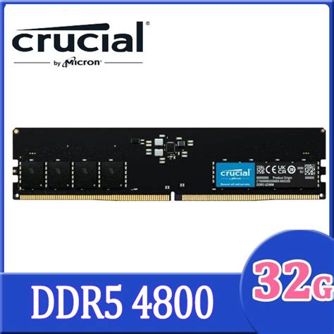 美光micron Crucial 32gb Ddr5 4800 速易購電腦資訊社 統編：25556167