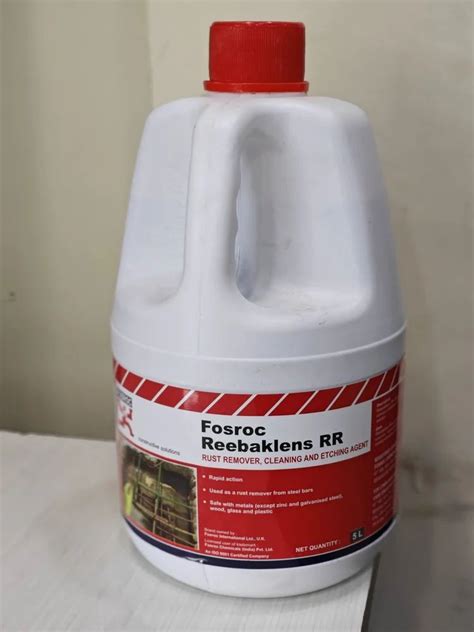 Fosroc Reebaklens Rr Rust Remover At Rs 300 Litre Rust Removers In Delhi Id 23727660548