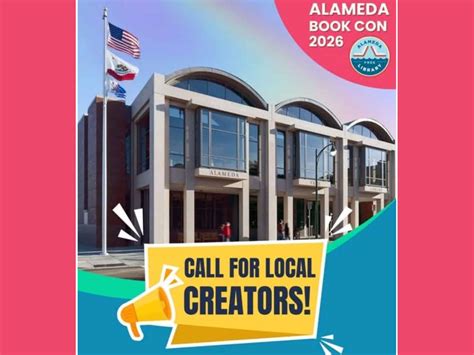 Alameda Book Con 2026 To Feature Local Authors Applications Now Open
