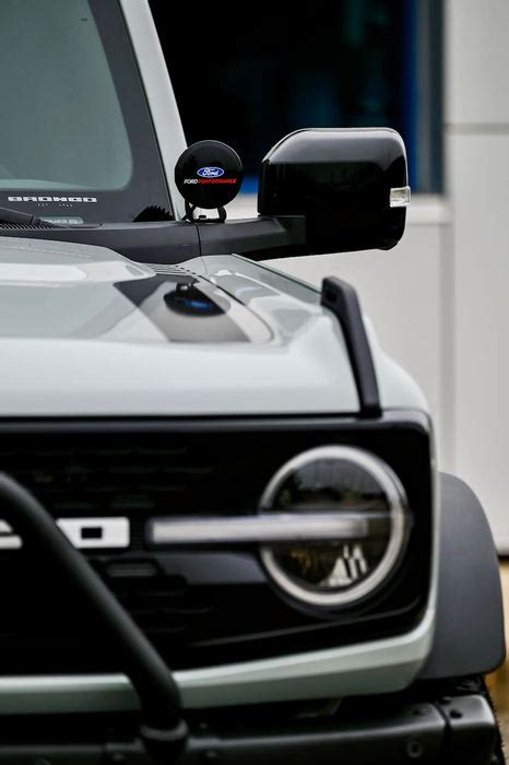 Ford Racing 2021 Ford Bronco Mirror Mounted 4in Rigid Led Lights Kit