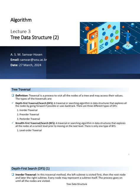 Lecture 3 Tree Data Structure 2 Pdf Algorithms And Data