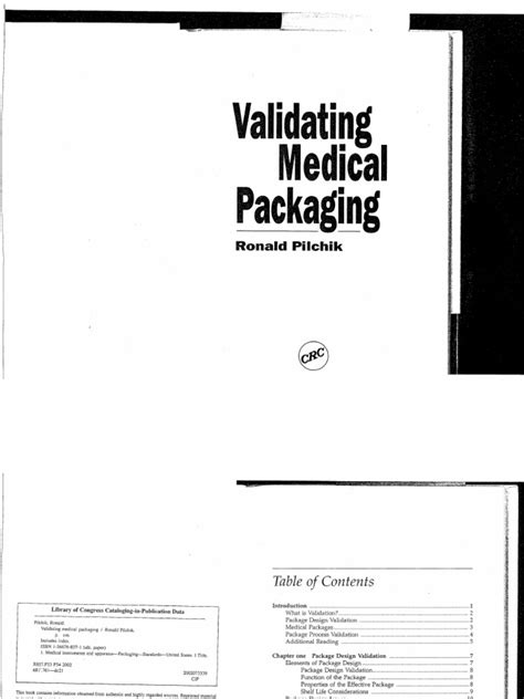 Validation Medical Packaging Pdf Validation Medical Packaging Pdf