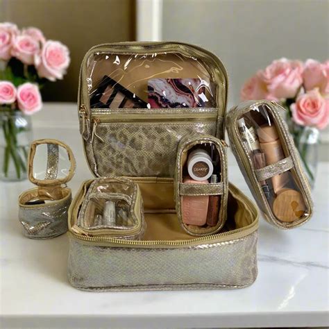 Pursen Mini Diva Case In Glimmering Leopard The Vogue Boutique