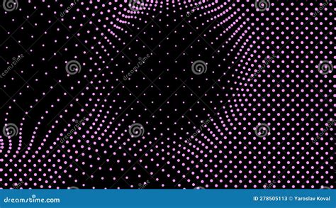 Dome Shaped Protrusion Part Seine By Stretching Mesh For The Illusion Three Dimensional