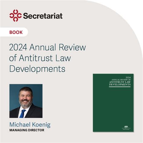 Managing Director Michael Koenig Contributed To Chapter Viii — Civil Government Enforcement In