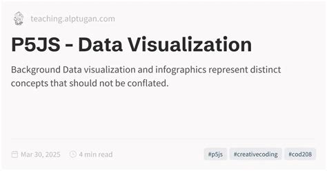 P5js Data Visualization
