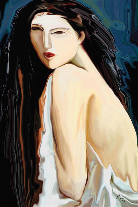 Posing Nude Digital Art By Rabi Khan Fine Art America
