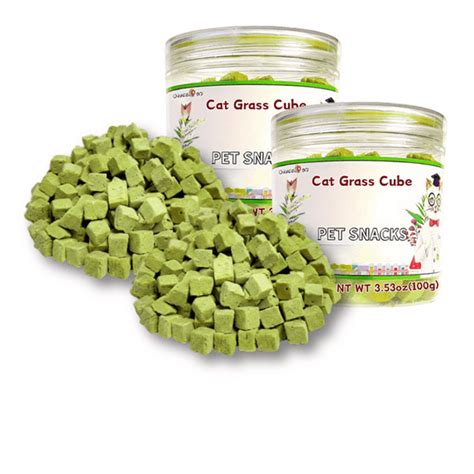 Tender Touch Cat Grass Cubes For Healthy Digestion And Hairball Control