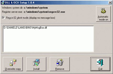 DLL OCX Setup Download Softpedia