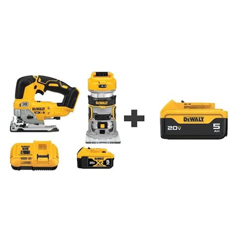 Dewalt Combo Kit 20v Max Xr Expansion Dck201p1dcb205 Zoro