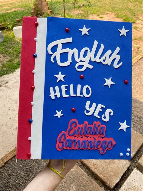 Bibliorato De Inglés Cuaderno De Ingles Folder Creativo Carpetas