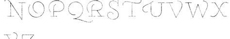 Gist Rough Upright Black Line Font What Font Is
