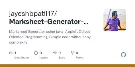 GitHub Jayeshbpatil17 Marksheet Generator Using Java Marksheet