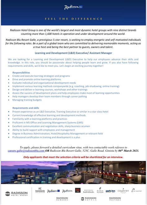 Hiring Hiring Learninganddevelopment Hospitality Rashmi