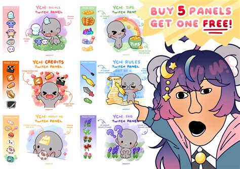 Ych Chibi Panel Pack 6 By Nochuvt Nochuvt Vgen