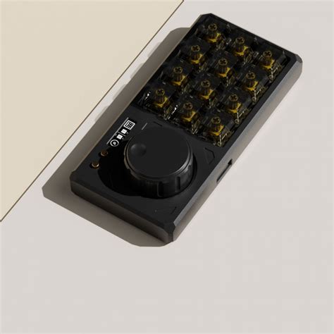 Forcepad 12 Key Small Keyboard Wired Keyboard With Kailh Box White