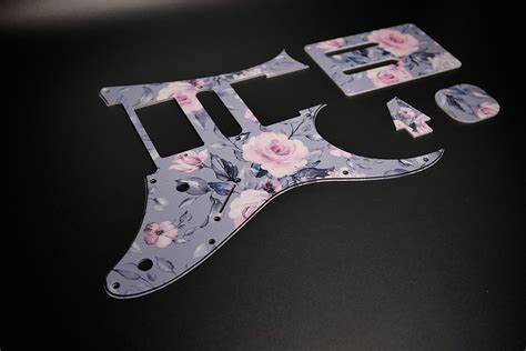 Ibanez Jem Jr Full Set • Floral 9 • Custom Pickguard • Graphic Etsy