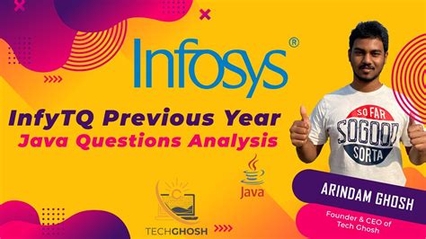 Infytq Preparation Solving Infytq Java Mcqs Questions And Answers