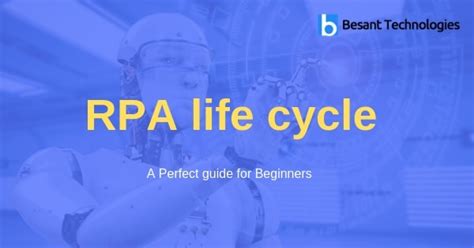 RPA Life Cycle Life Cycle Of RPA Life Cycle Of Robotic Process Automation