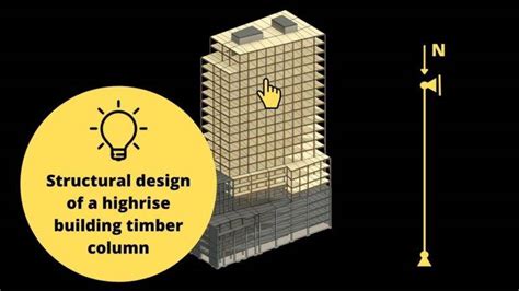 Timber Column Design An Example Of A Highrise Building Column Structural Basics
