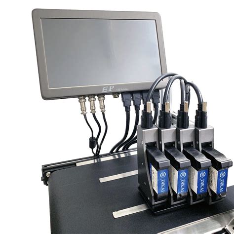 Hp Tij 300dpi Ep Thermal Inkjet Factory Price Printer With 4 Print Head 127mm And For Carton