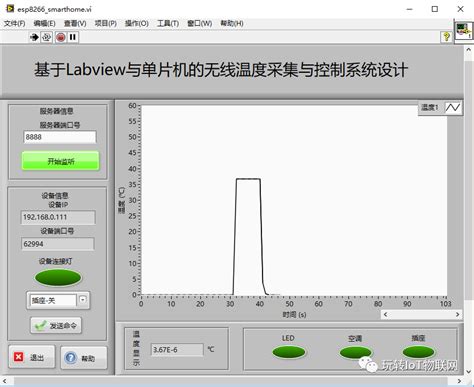 基于labview与单片机的无线温度采集与控制系统设计 labview无线控制温度 csdn博客