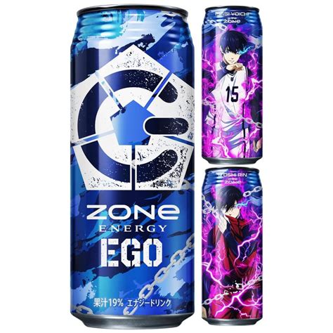 Zone Ego Energy Drink Blue Lock 500ml Yattajapan