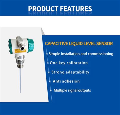 China Capacitive Liquid Level Sensor For Liquid Level Monitoring