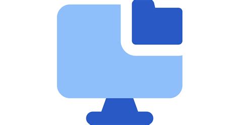 local storage folder monitor folder storage display desktop screen