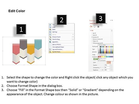 0314 Business Ppt Diagram Text Box Process 4 Stages Powerpoint Template Graphics Presentation